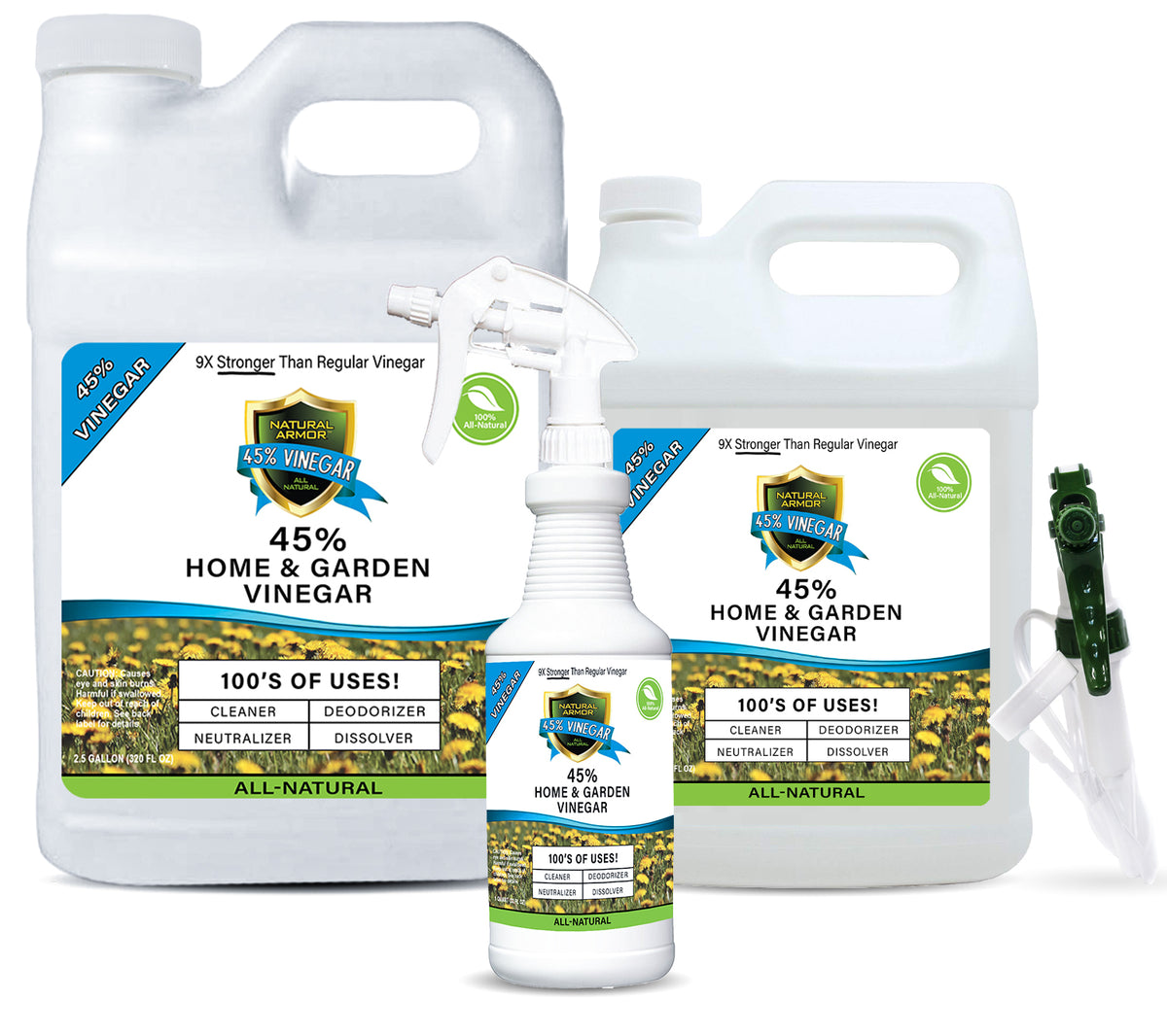45% Home and Garden Vinegar – Natural Armor