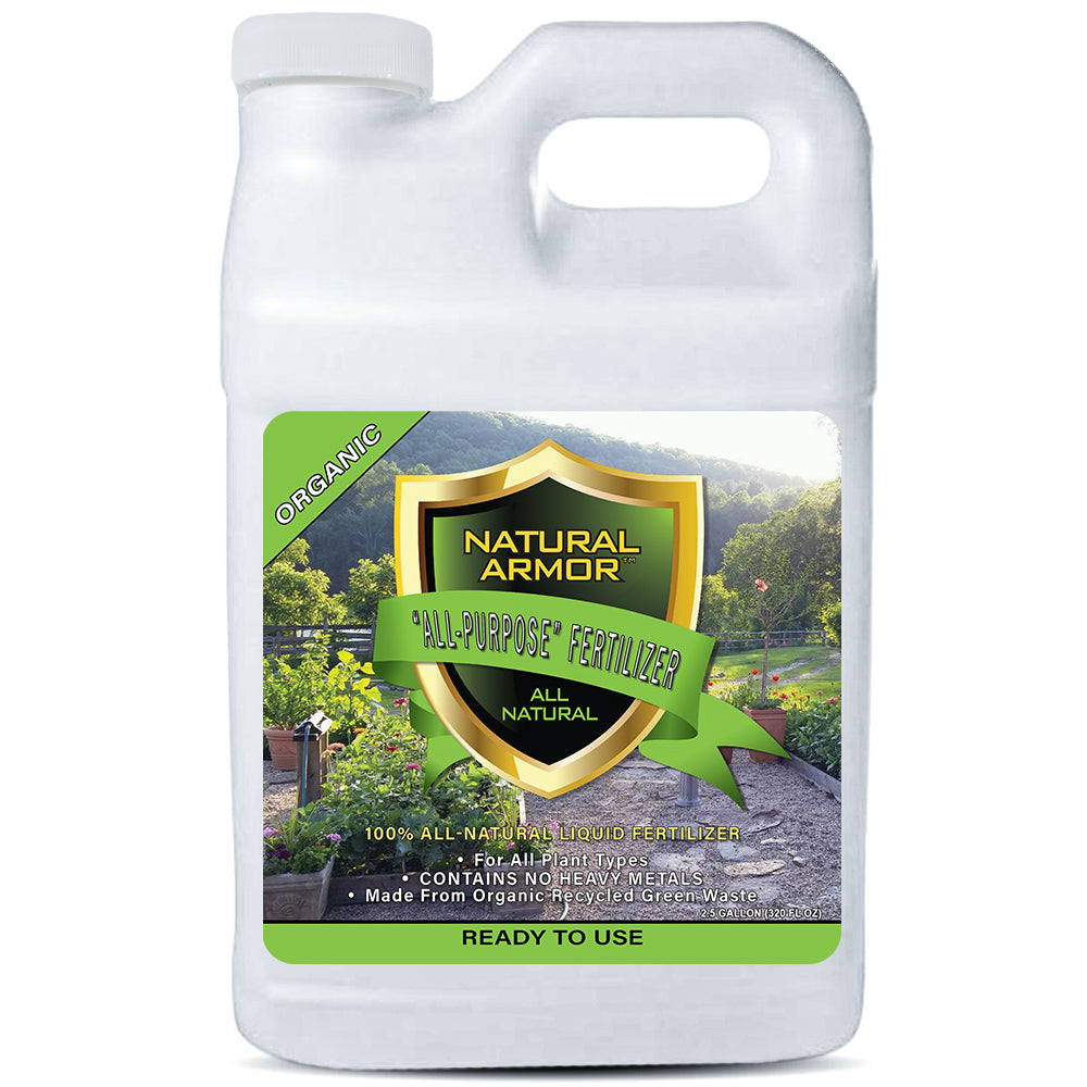 Ready to use All-Purpose Fertilizer 2.5 GALLON – Natural Armor