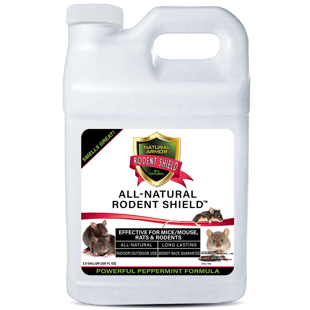 Rodent Shield - 2.5 GALLON (320oz) – Natural Armor