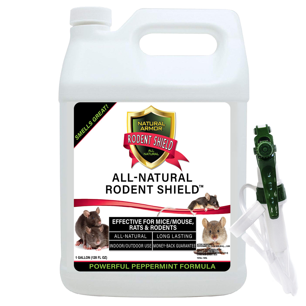 Rodent Shield - GALLON (128oz) – Natural Armor